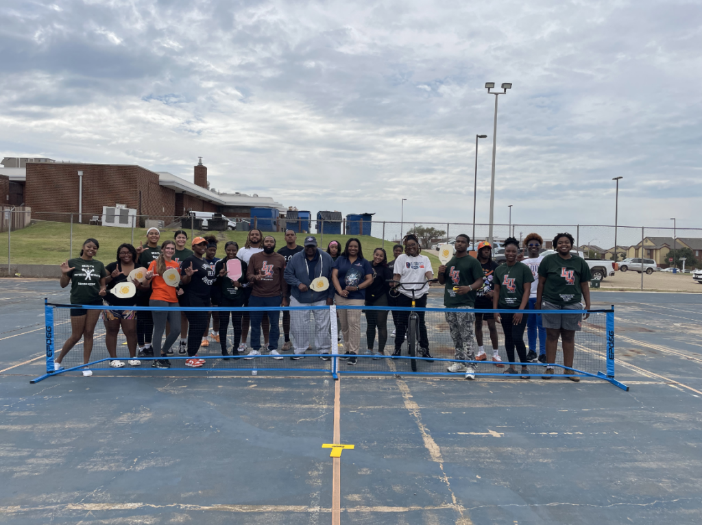 PRESIDENT JACKSON, LUAHPERD USE PICKLEBALL TO HELP STUDENTS DESTRESS ...