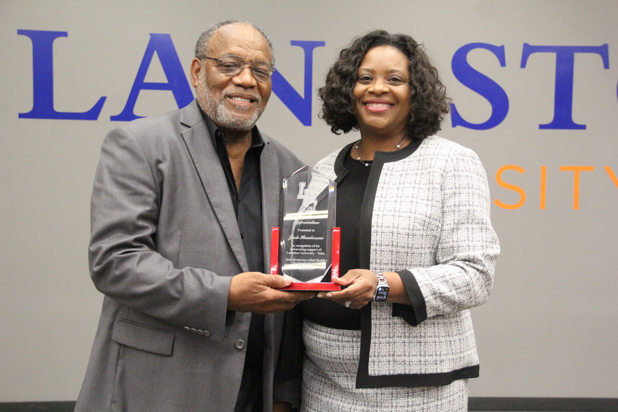 Langston University Holds Naming Dedication Ceremony for Jack Henderson ...
